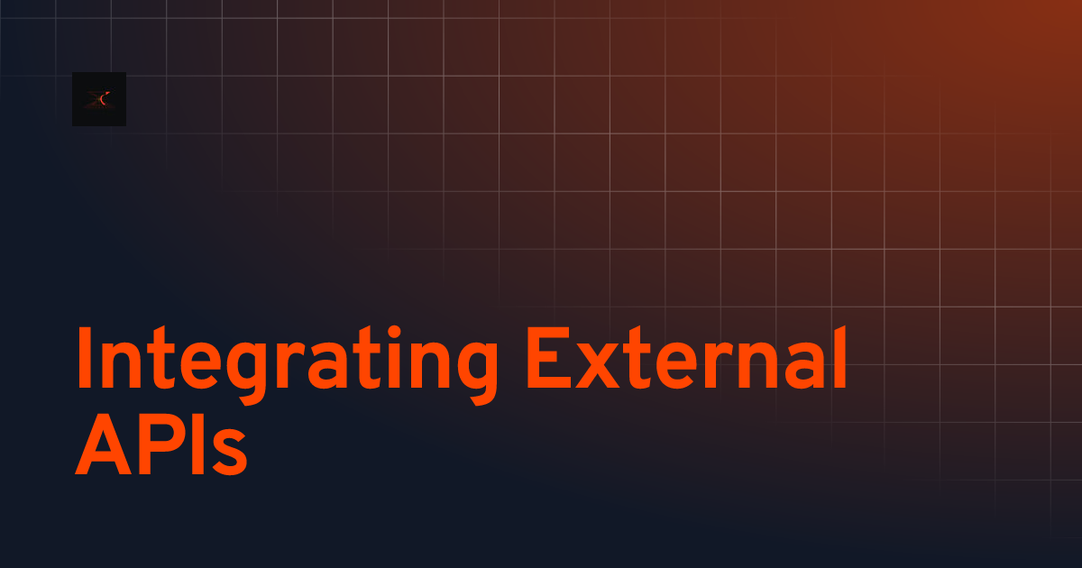 Integrating External APIs | Forge