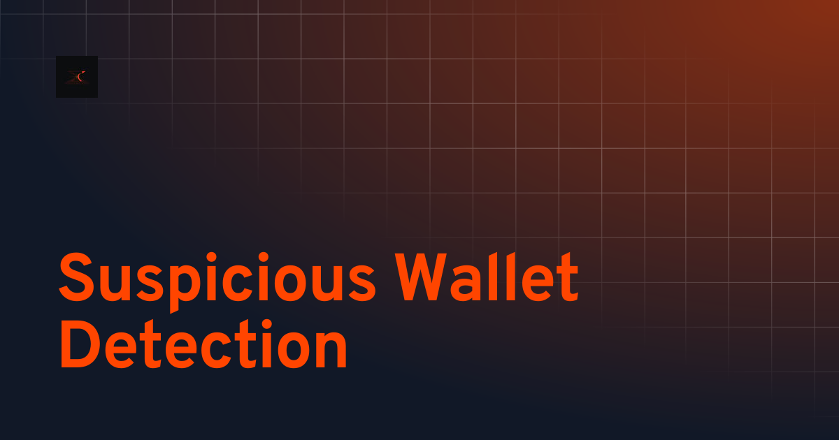 Suspicious Wallet Detection | Forge