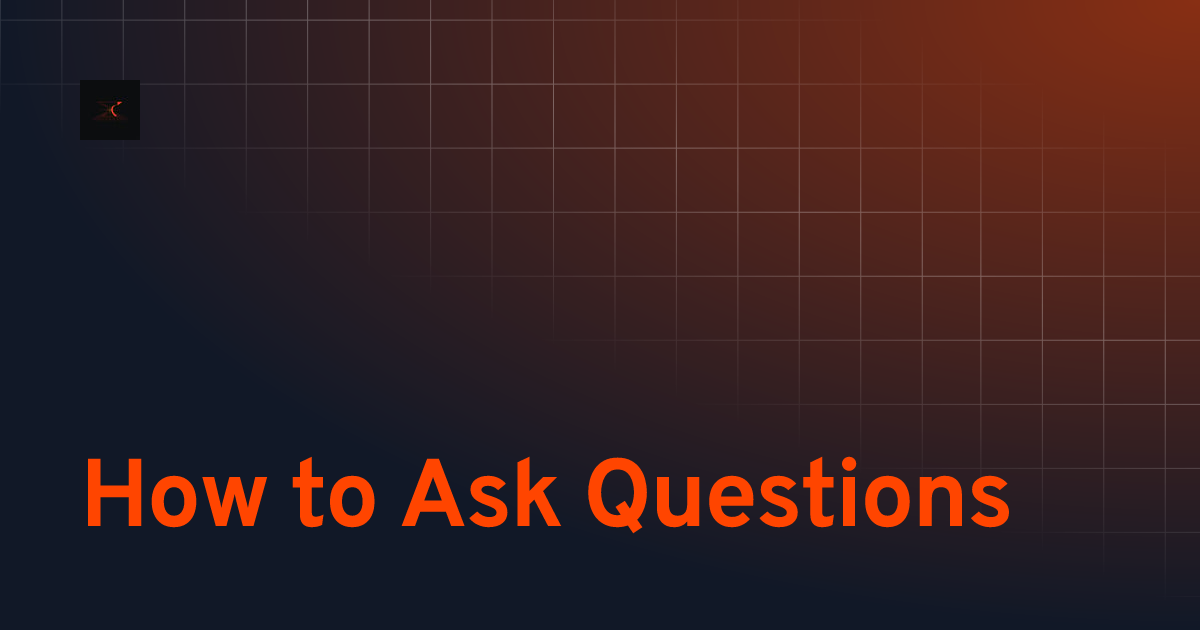 How to Ask Questions | Forge